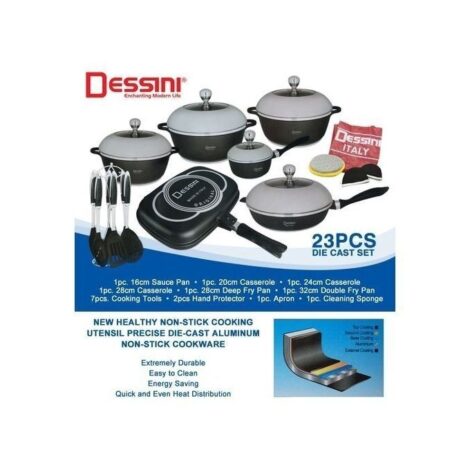 Dessini 23pc Cookware Set in Nairobi - Pearl Emporium